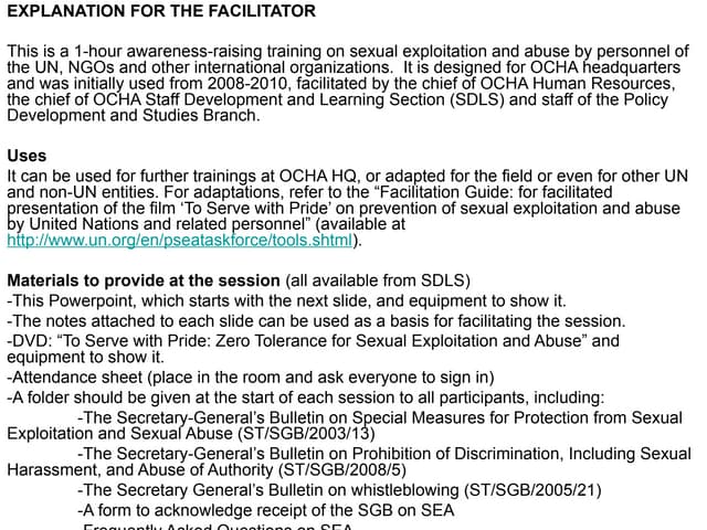 Presentation on PSEA | PDF