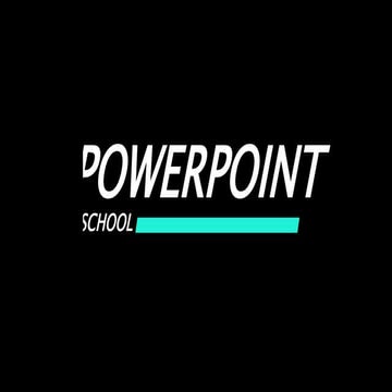PowerPoint Animated Text Typography by PowerPoint School.pptx | Free ...