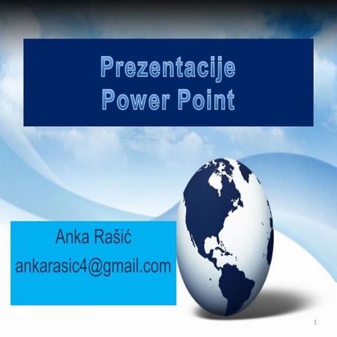 Kako napraviti dobru power point prezentaciju | PPSX
