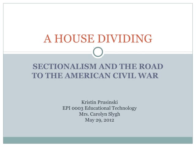 Amercian civil war | PPTX