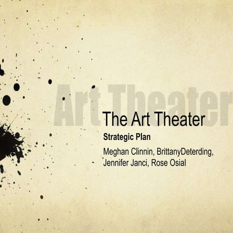 Power Point Art Theater | PPTX