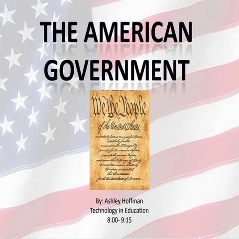 The Three Branches Of Government Power Point | PPTX