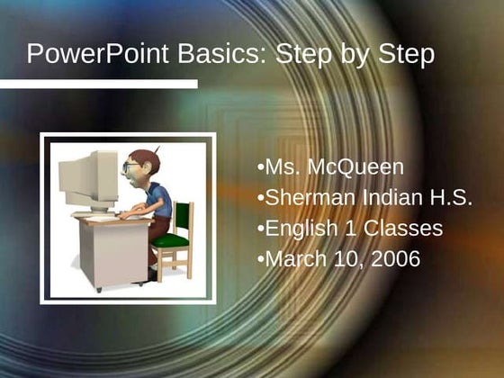 Basics of microsoft powerpoint | PPTX | Computer Software and ...