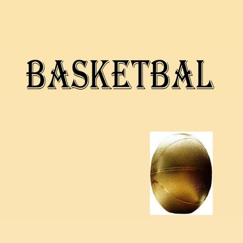 Powerpoint Basketbal | PPT