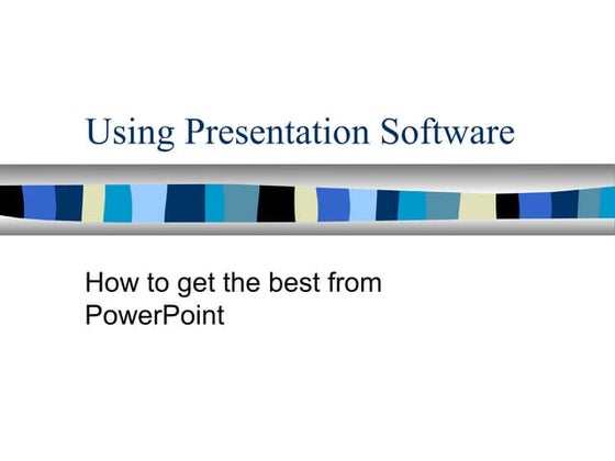 Good presentations vs. Bad presentations | PDF