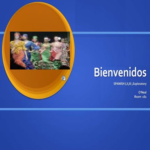 Bienvenidos a la clase de español 2018-2019 | PPT