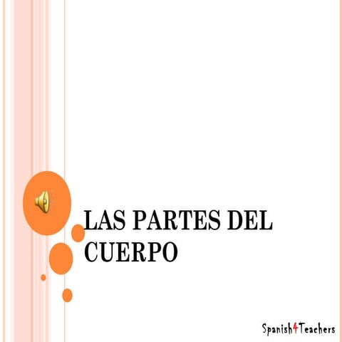 Powerpoint body parts_in_spanish | PPT