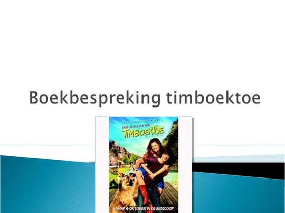Voorbeeld powerpoint boekbespreking | PPTX