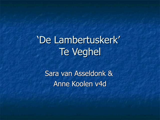 Powerpoint Ckv Eigen Huis | PPT