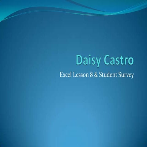 Power point daisy castro