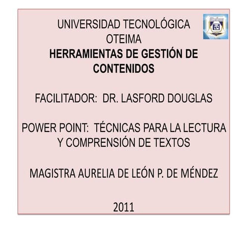 Power point de lectura | PPTX