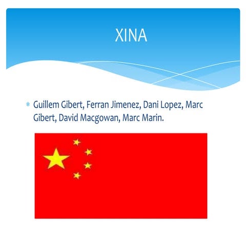 LA CULTURA DE XINA | PPTX