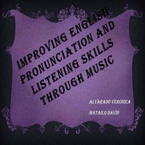 Music and English | PPTX