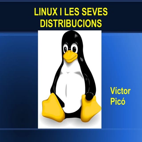 PowerPoint distribucions GNU/linux | PPT