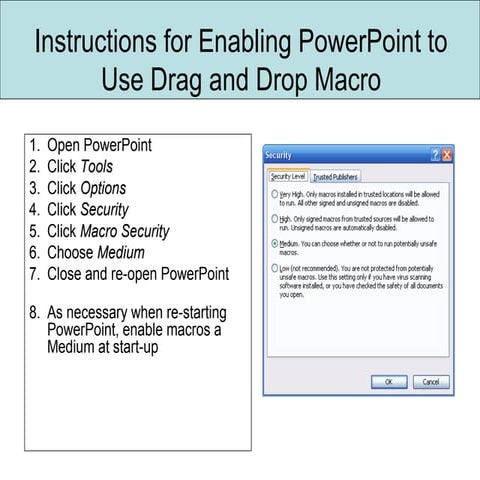 Power point drag_and_drop | PPT