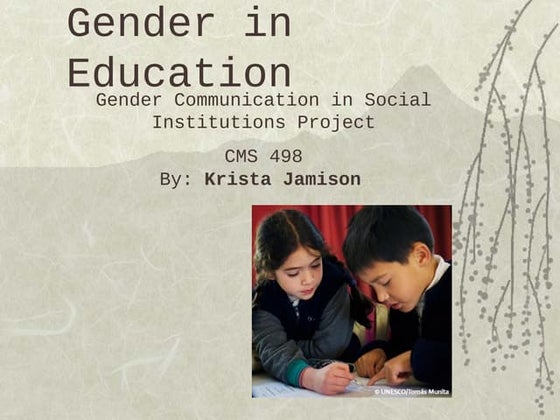 The Importance Of Gender Education | PPT