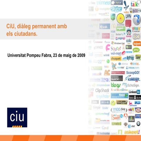 CiU i les xarxes socials | PPT