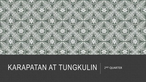 Grade 9 ESP - MODULE 6 | PPT