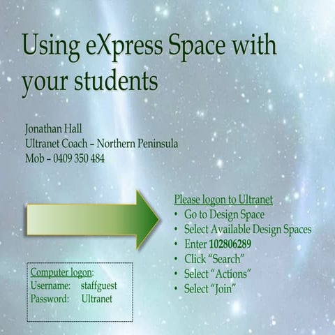 Using eXpress Space with your Students | PPT