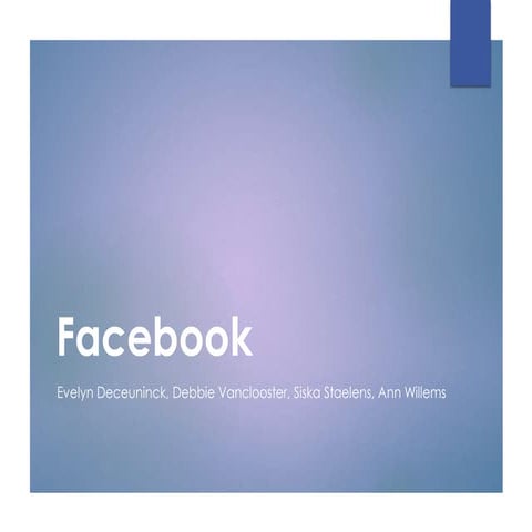Powerpoint facebook | PPT