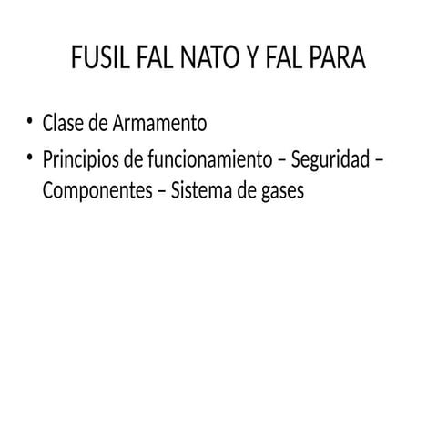 FN FAL 7,62 | PDF
