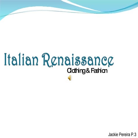 Lesson Three - The Renaissance Man | PPTX