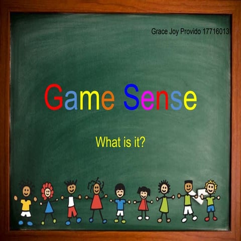 Game sense approach | PPTX