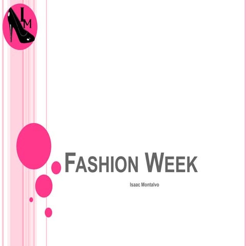 Powerpoint final fashion week | PPTX