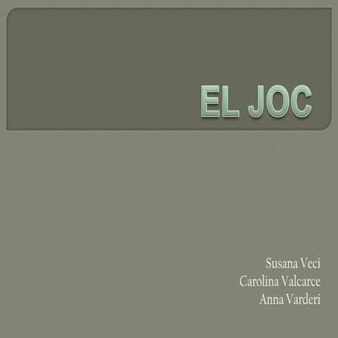 CONCEPTE DE JOC | PDF