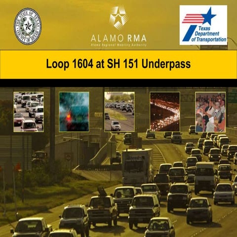 Loop 1604 SH 151 Underpass Presentation | PPTX