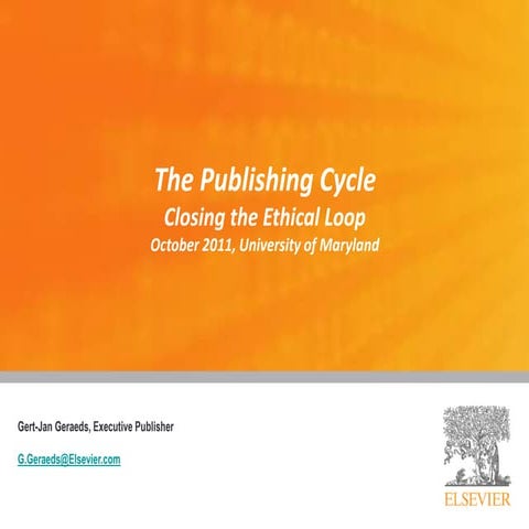 PowerPoint for The Publishing Cycle.ppt