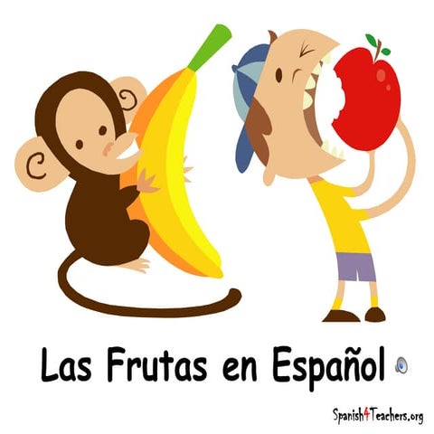 PowerPoint Presentation To Teach Spanish Fruits | PDF