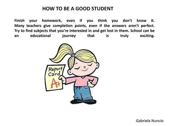 Studious Student Clipart