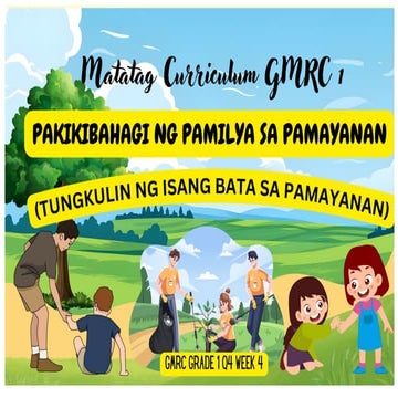 PAKIKIBAHAGI SA PAMILYA NG PAMAYANAN NA MAY PAGGALANG | PPTX