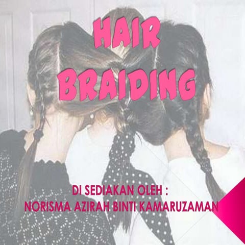 Powerpoint hair braiding | PPTX