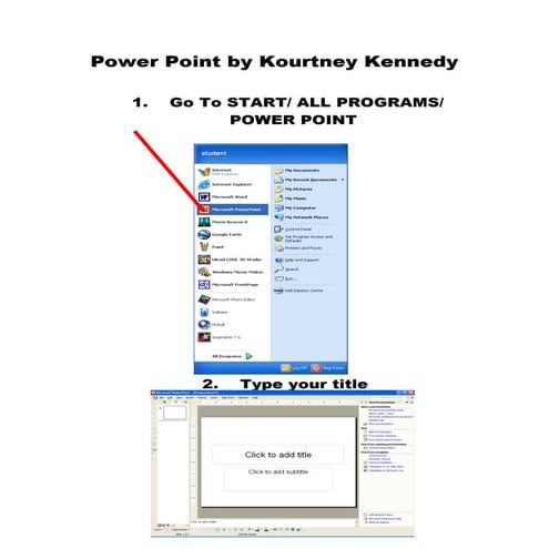 Powerpoint handout | DOC