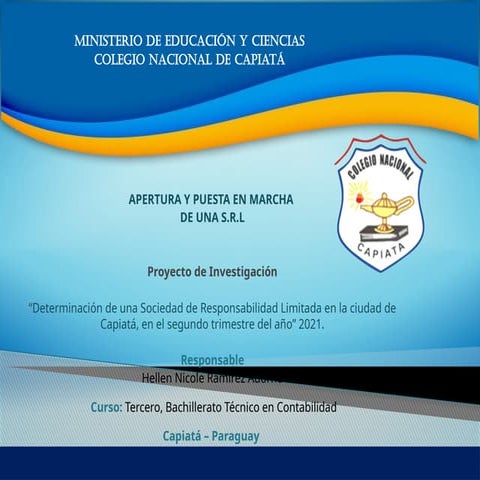 PowerPoint Hellen Ramirez SRL para la educacion de jovenes y adultos | PPTX