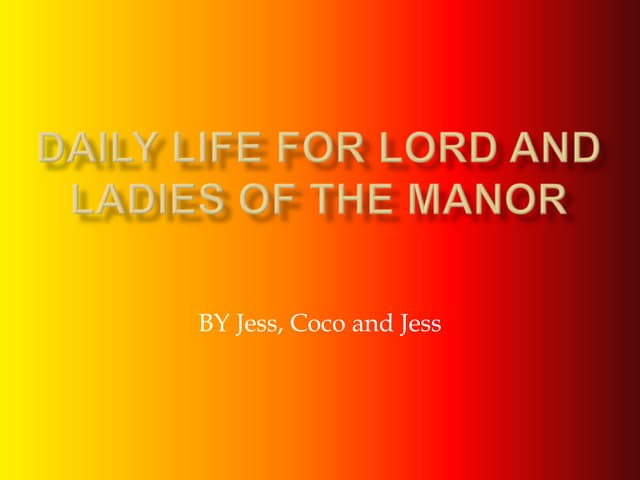 Rich and Poor during Tudor times | PPTX