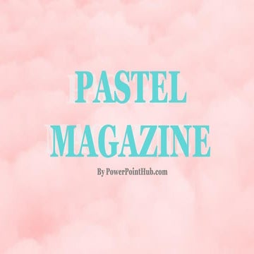 Pastel magazine | PPT