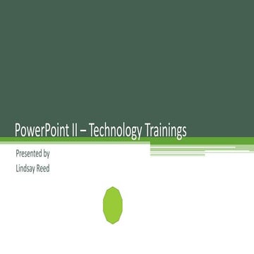 Power point ii activity | PPT
