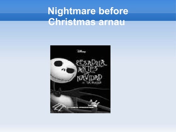 The nightmare before christmas | ODP