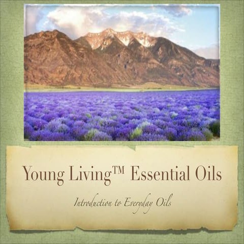 Introduction to Essential Oils | PPTX