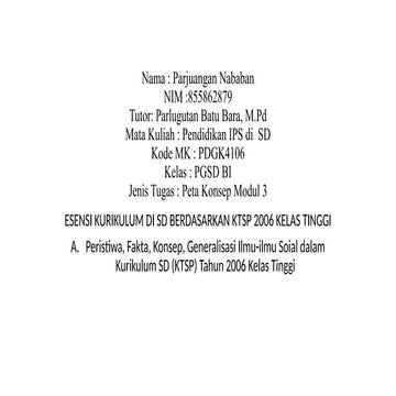 powerpoint IPS di SD.pptx esensi kurikulum | PPTX