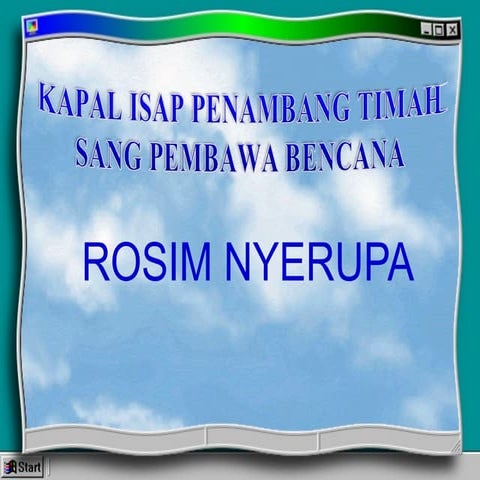 Powerpoint kapal isap penambang timah | PPT