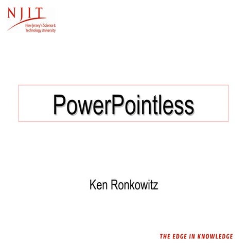 PowerPointless | PPT