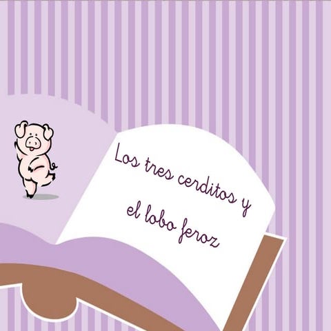 El lobo feroz y los tres cerditos | PPTX