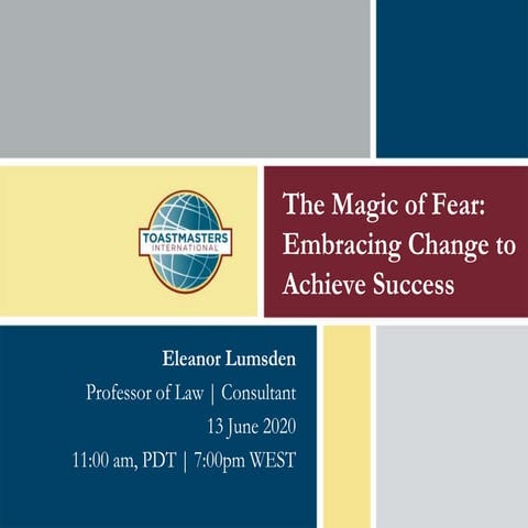 The Magic of Fear: Embracing Change to Achieve Success | PPT | Free ...