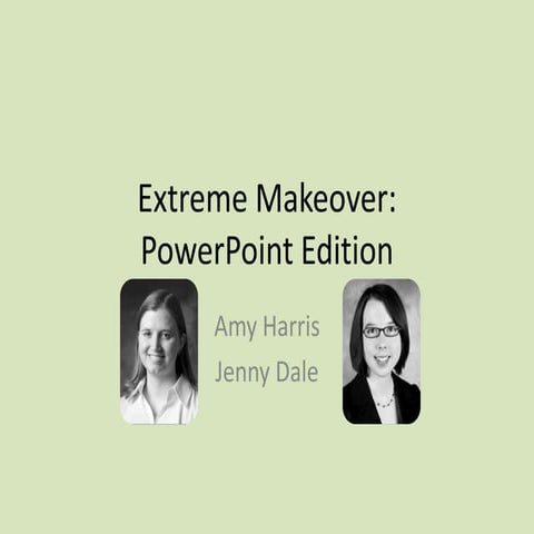 PowerPoint Makeover | PPTX