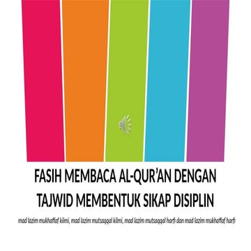 POWER POINT MATA PELAJARAN AL QURAN HADITS BAB 1 KELAS 9.pptx
