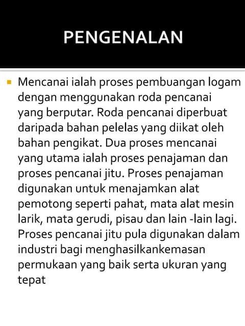 PENGENALAN KEPADA MESIN LARIK | PPT